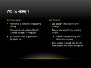 Droid con2013 tracking user behavior_tennyson_manheim | PDF