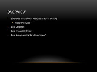 Droid con2013 tracking user behavior_tennyson_manheim | PDF