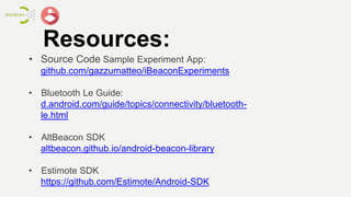 Droid con 2015 - experimenting monitoring and proximity techniques using android potential and ...