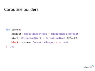 droidcon Transylvania - Kotlin Coroutines | PPT