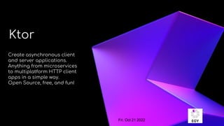 Create Multiplatform Chat App with Compose and Ktor | PPT