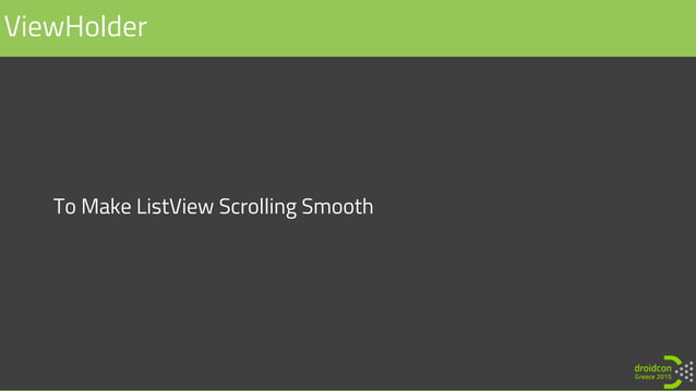 Design Patterns every Android developer should know | PPT