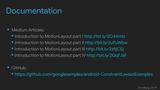 Deep dive into MotionLayout | PPT