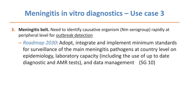 Dr Olivier Ronveaux @MRF's Meningitis and Septicaemia 2019 | PPT