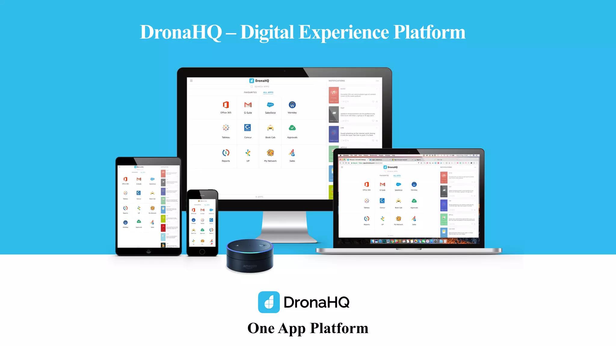 Dronahq one app platform 7.0 | PPT