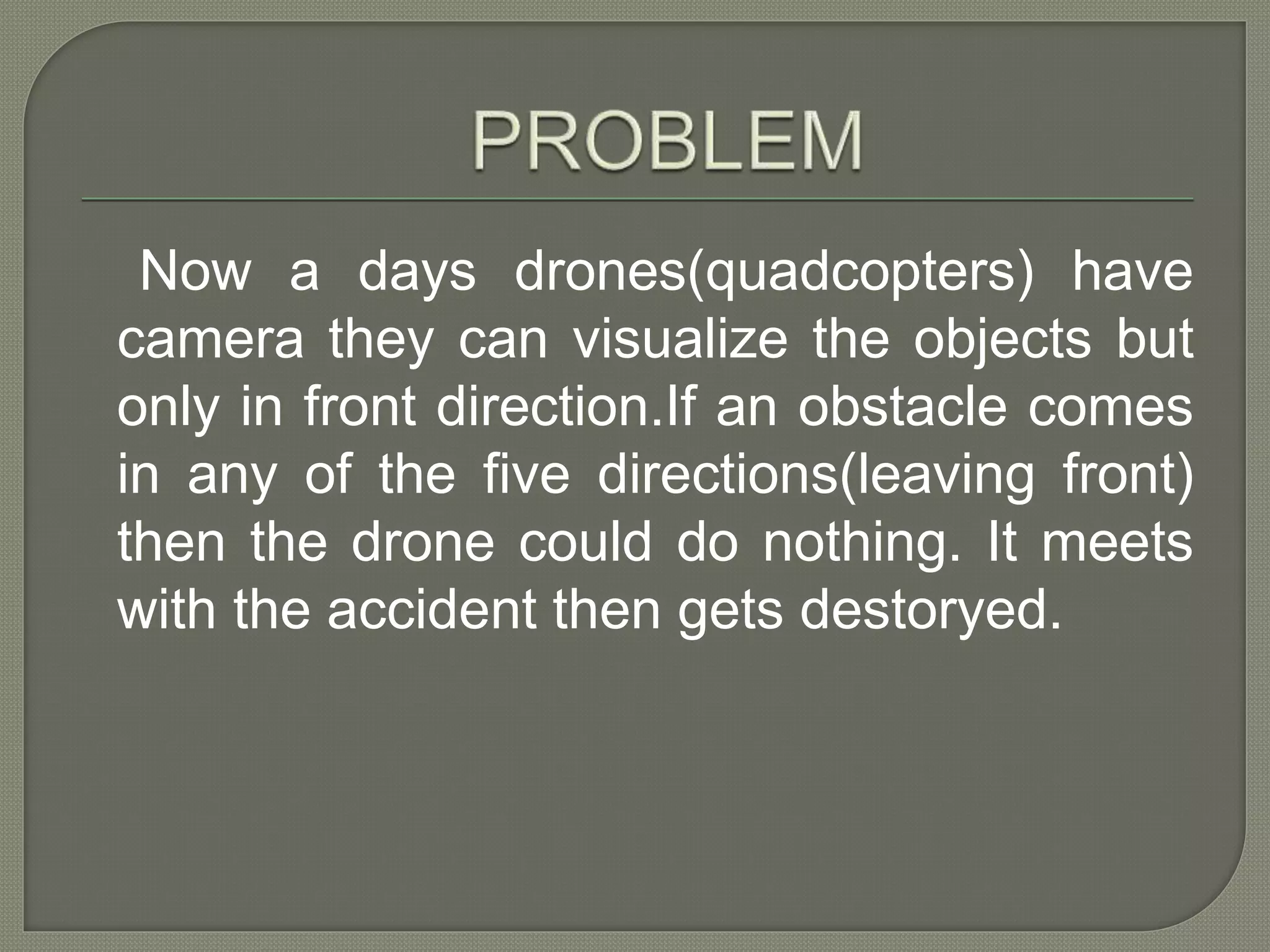 obstacle avoiding copter | PPT