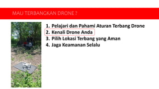 Materi Tentang Penjelasan Seputar Pesawat Udara Tanpa Awak | PPTX