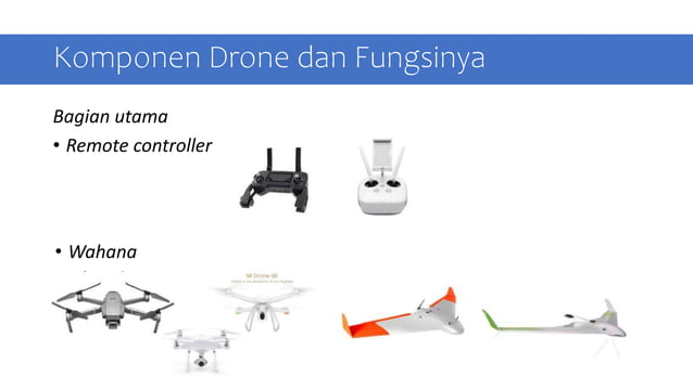 Materi Tentang Penjelasan Seputar Pesawat Udara Tanpa Awak | PPTX