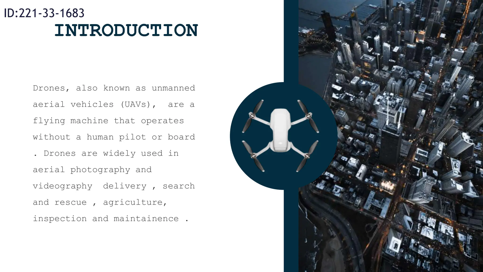 Drone & its operation .pptx