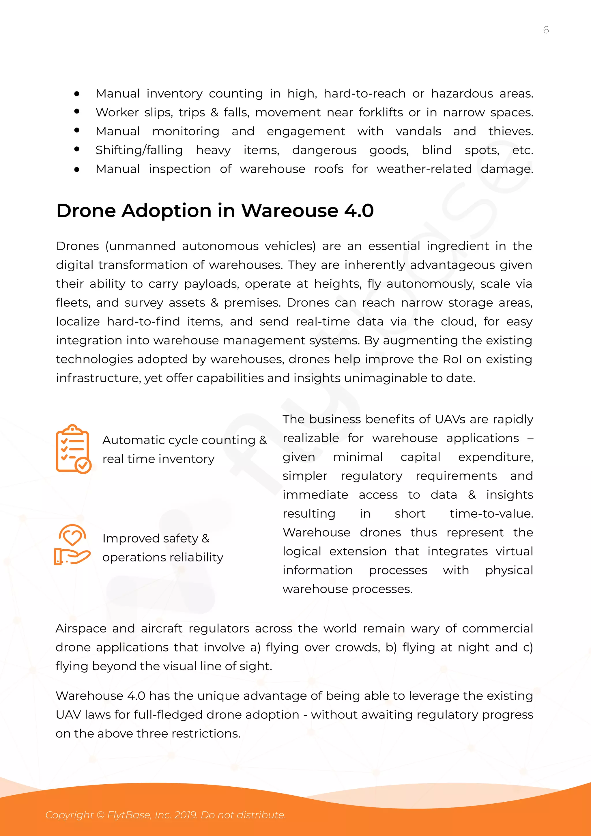 Drone Automation for Warehouse 4.0 | Drones in Warehousing | Drones in ...