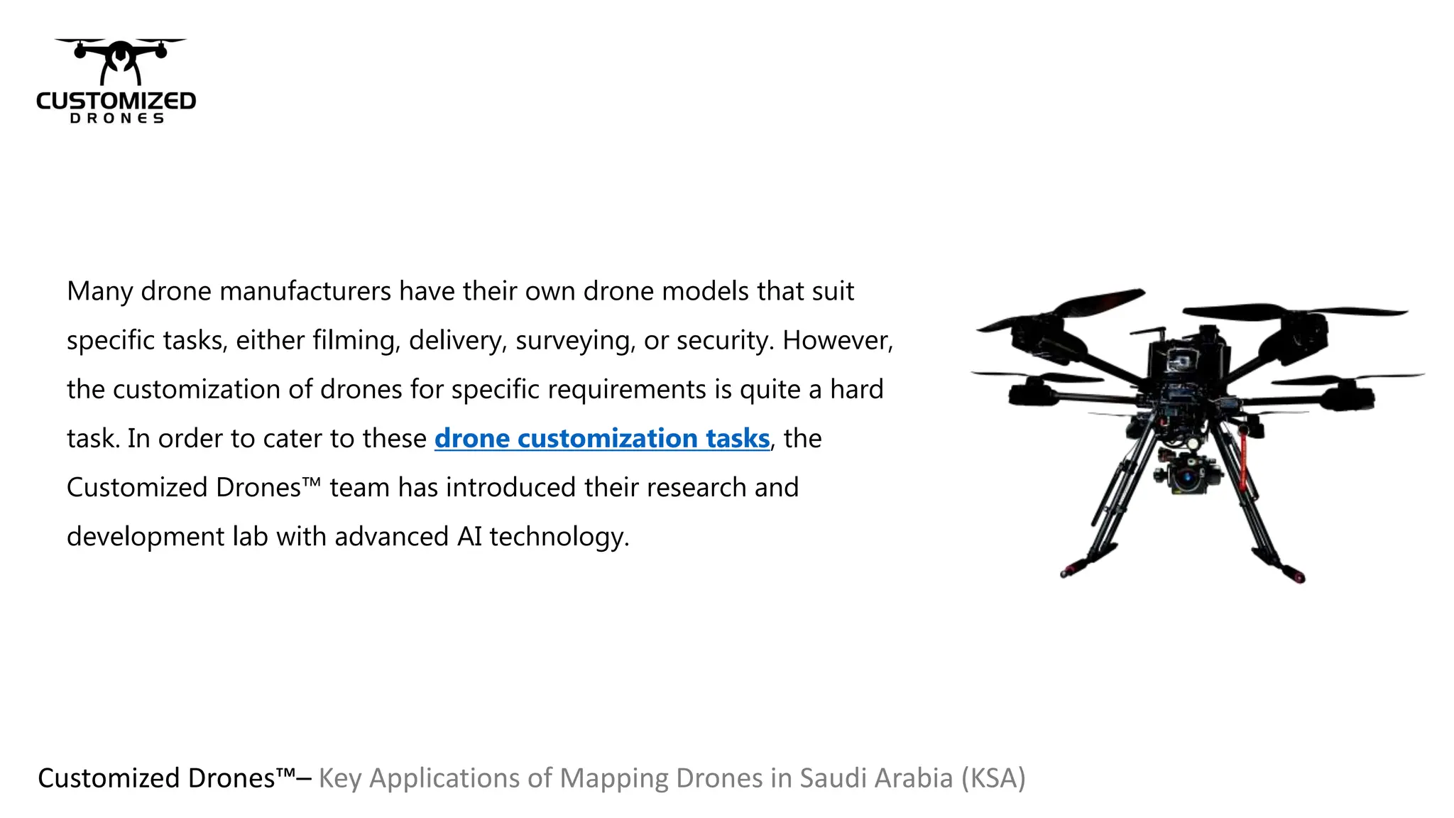 Drone Customization for Industrial Applications | PPTX
