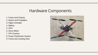 design and fabrication of survelliance drone | PPTX