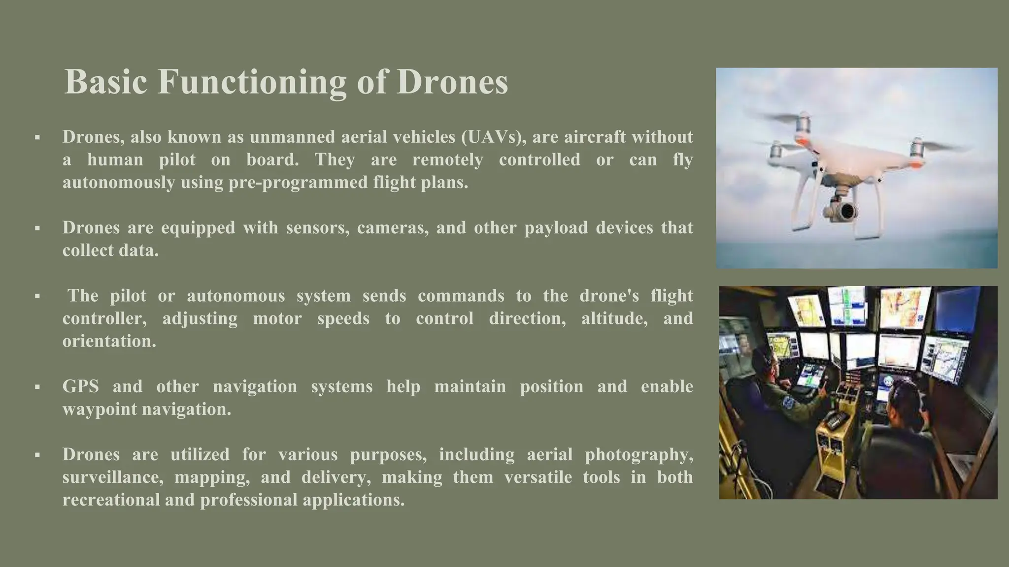 Drone Applications in Defense and its implementation in India | PPTX