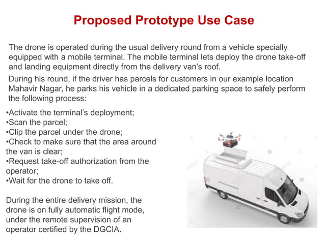 Drone delivery project proposal | PPTX