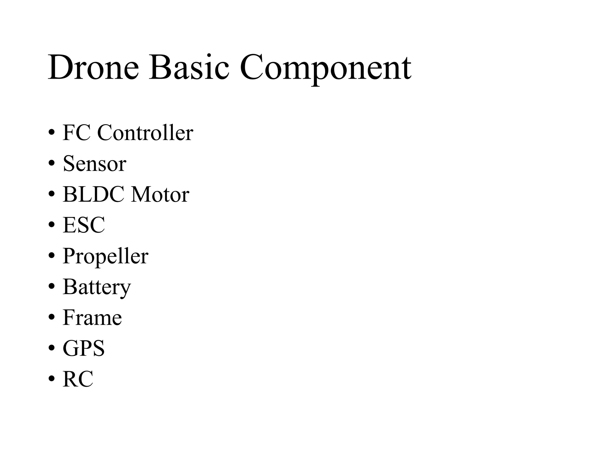 Drone Design Parameter basics by Avionics Club, SVNIT | PDF