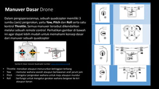 Drone flight training | PPTX