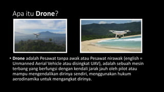 Drone flight training | PPTX