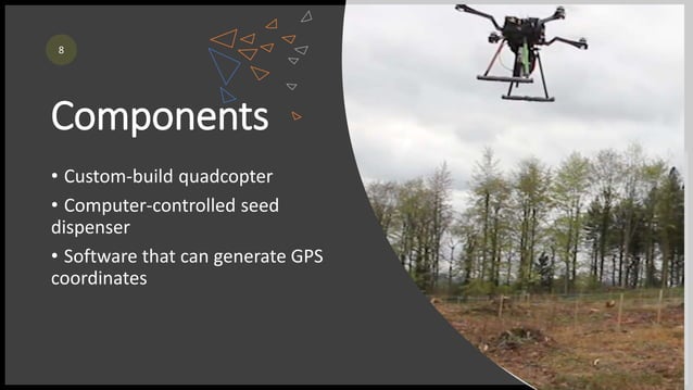 Drone for reforestation | PPTX