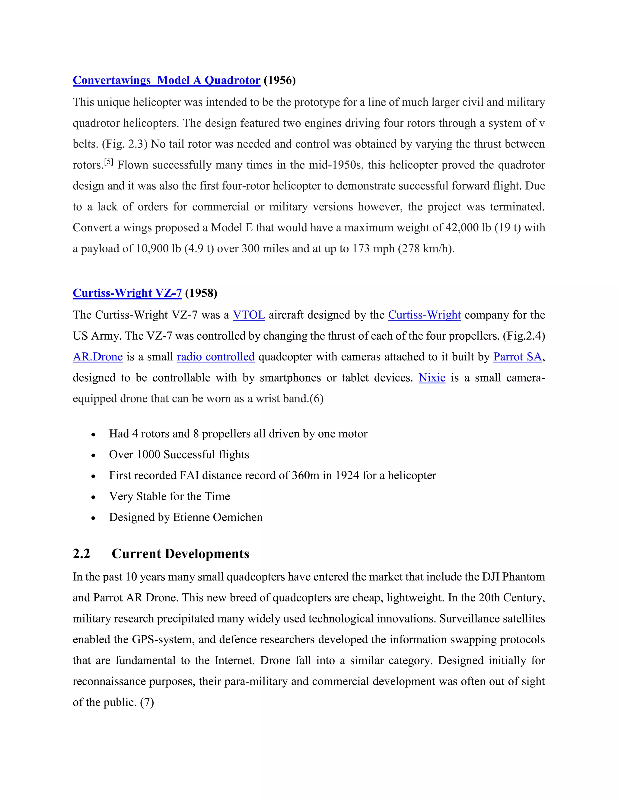 Drone (Quadcopter) full project report by Er. ASHWANI DIXIT | PDF