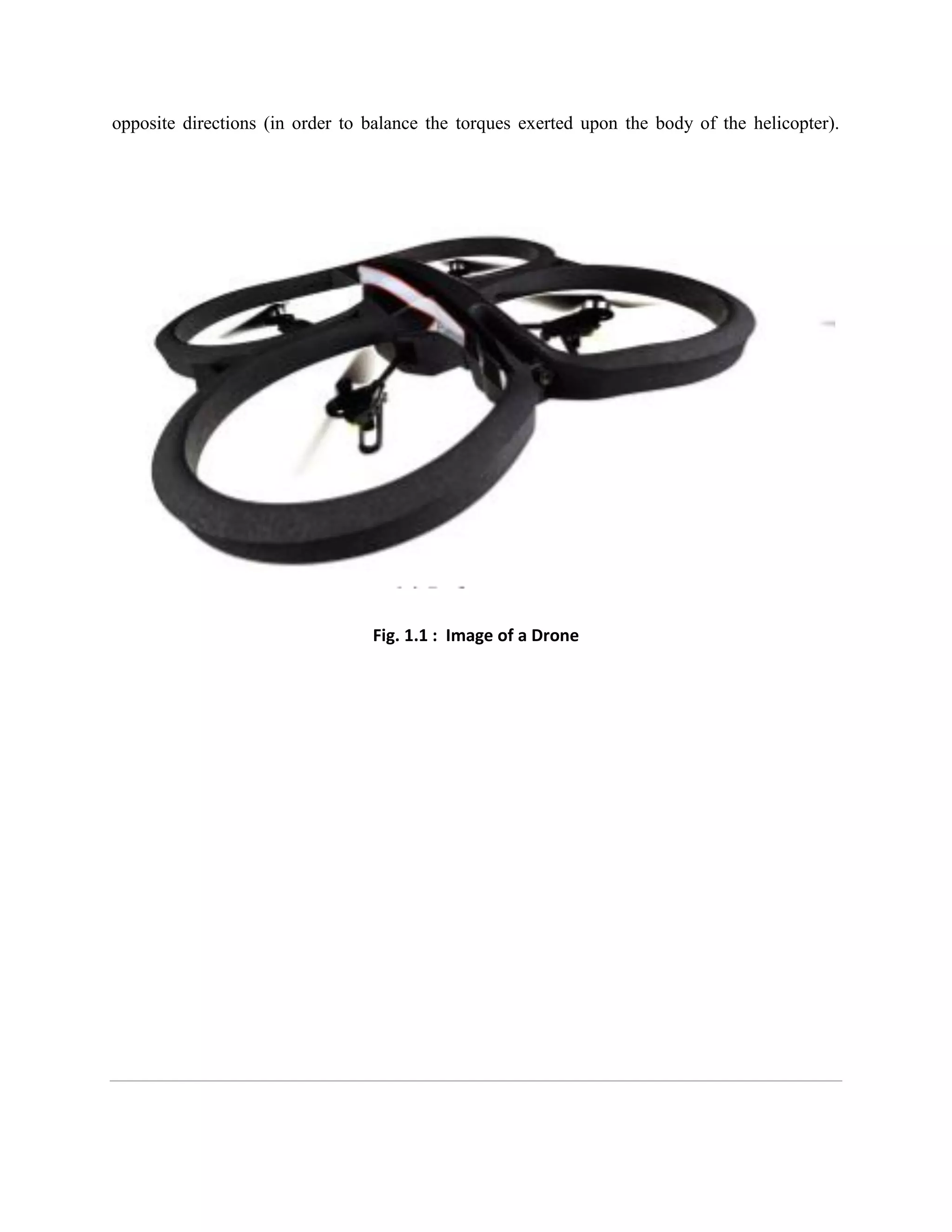 Drone (Quadcopter) full project report by Er. ASHWANI DIXIT | PDF
