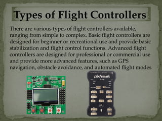 DRONE OPERATION presentation to understand basics of drone | PPTX