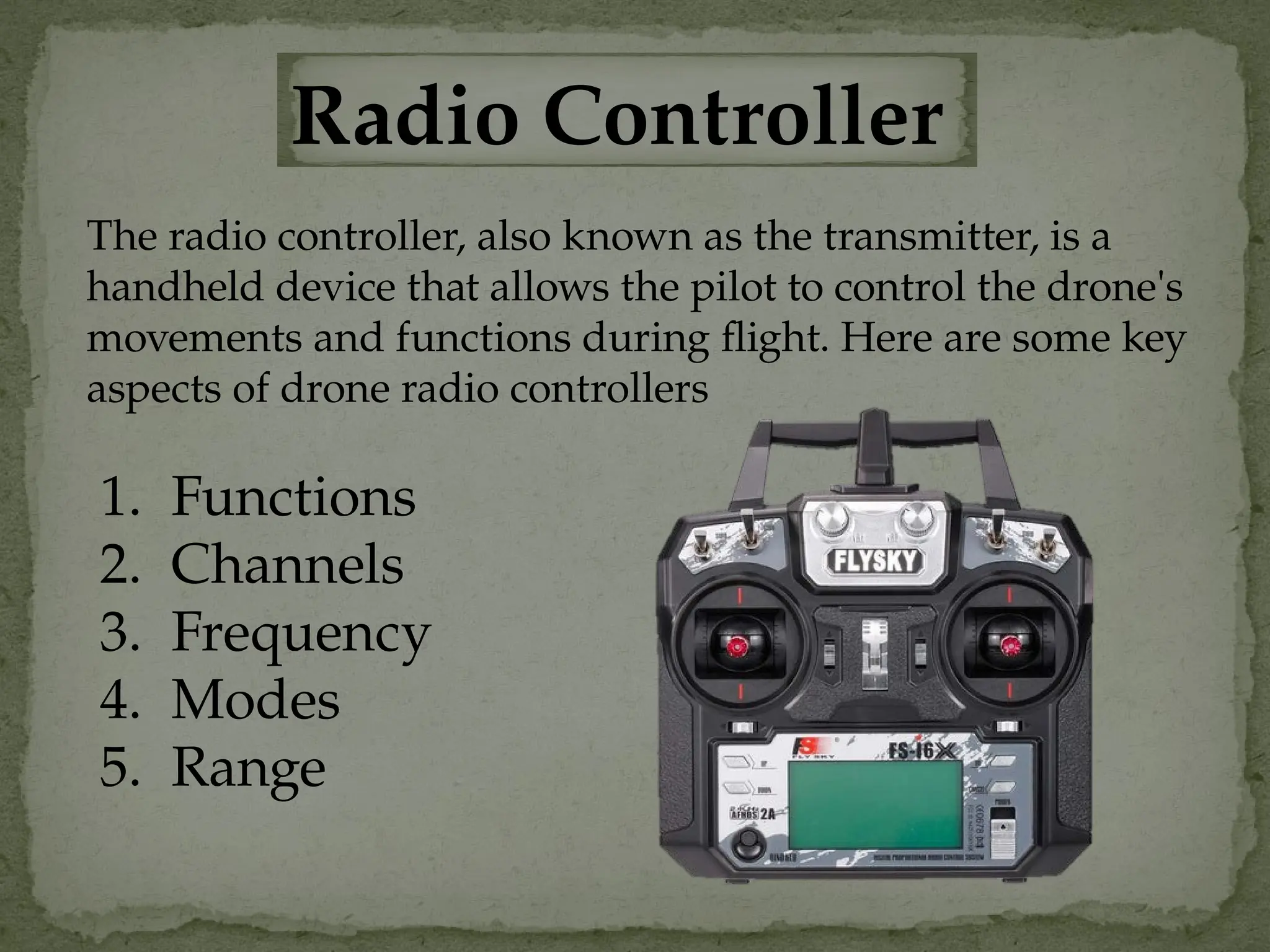 DRONE OPERATION file to understand basics of drone operation | PPT