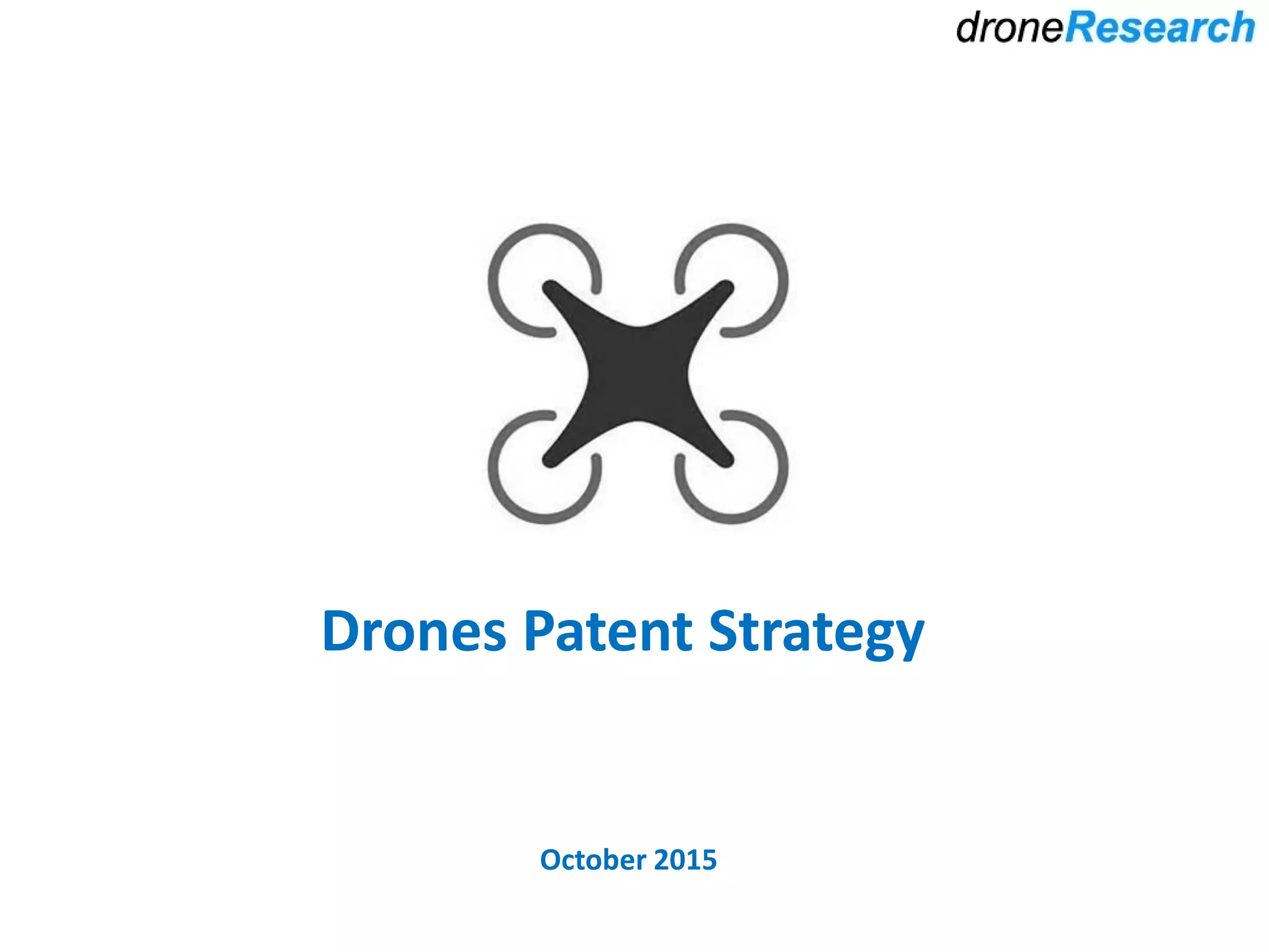 Drone Patent Strategy | PDF
