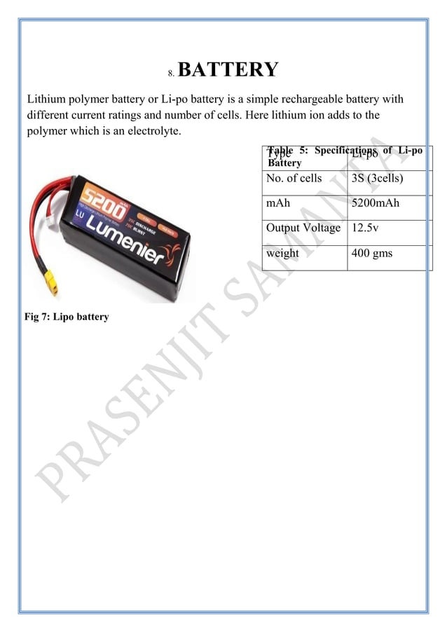 Drone project report | PDF