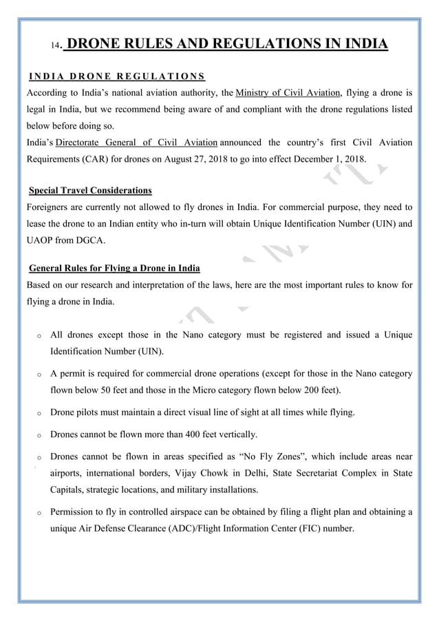 Drone project report | PDF