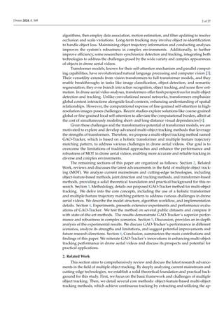 Multiple Object Tracking in Drone Aerial Videos by a Holistic Transformer and Multiple Feature ...