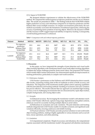 Multiple Object Tracking in Drone Aerial Videos by a Holistic Transformer and Multiple Feature ...