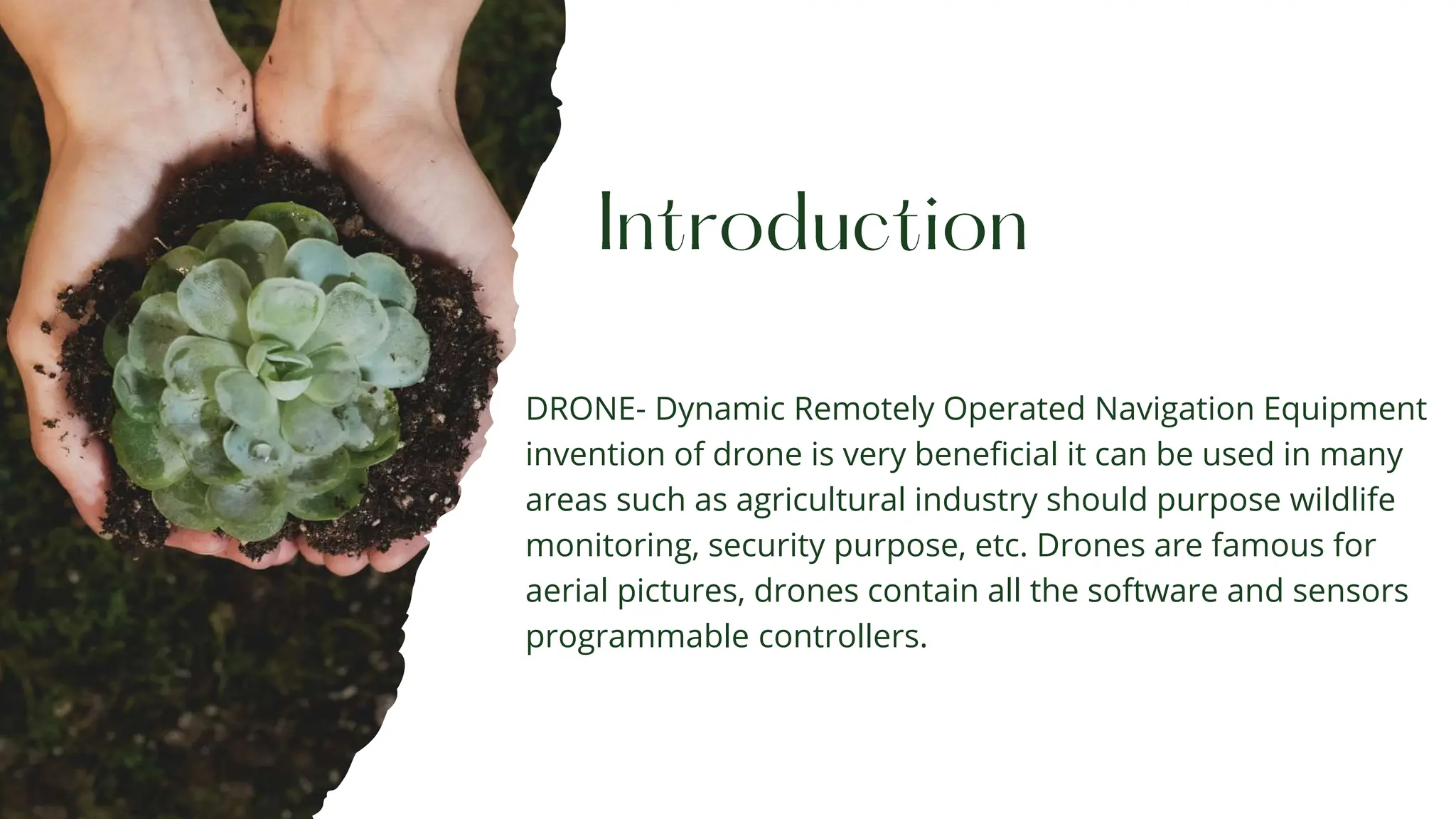 drones and its types and its various uses.pptx