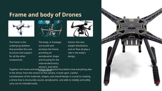 Drones: Drone technology and future of drones. | PPTX
