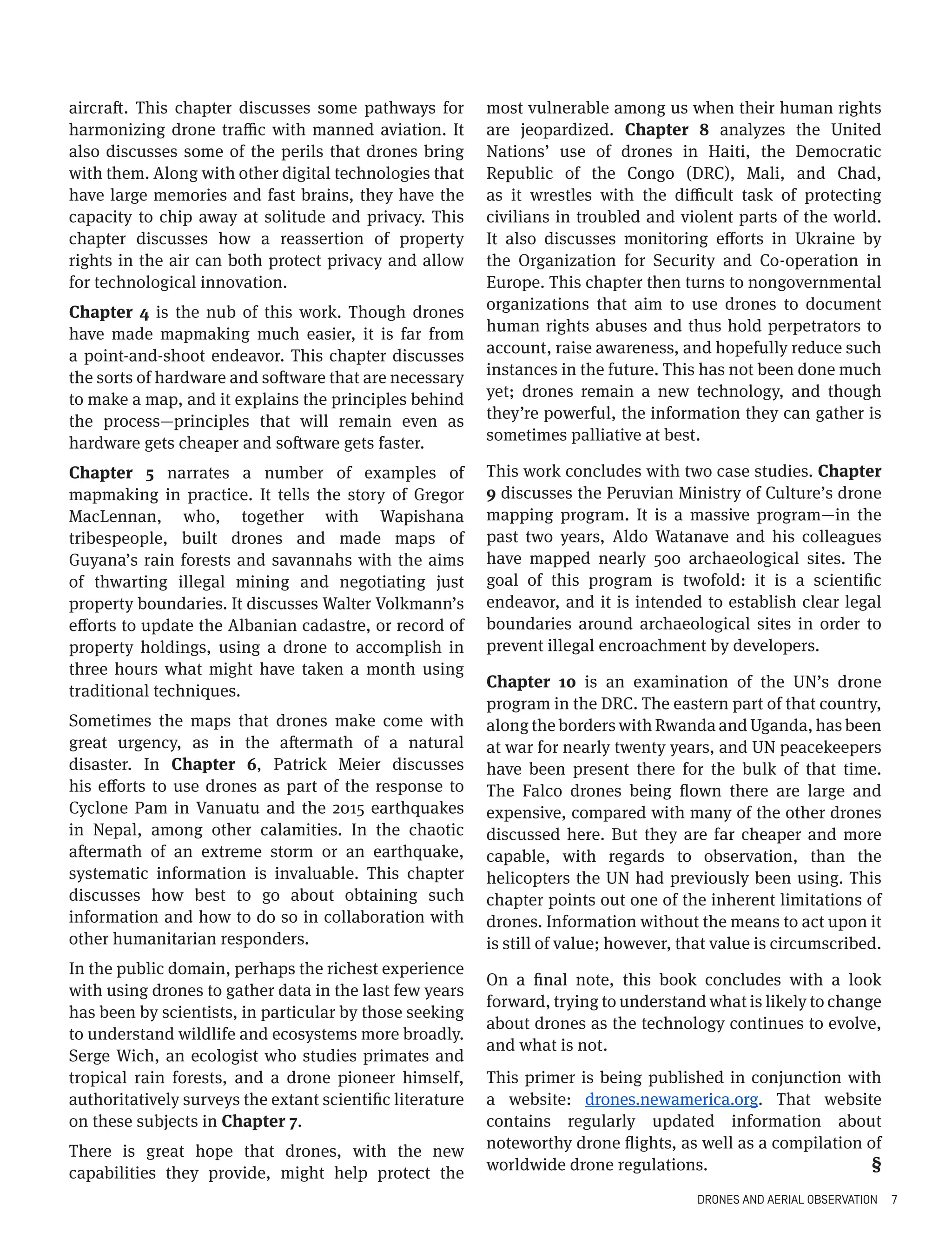 Drones and aeria lobservation | PDF