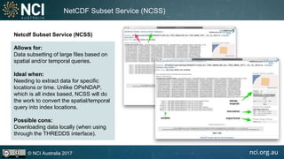 How to use NCI's national repository of big spatial data collections | PPT