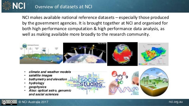 How to use NCI's national repository of big spatial data collections