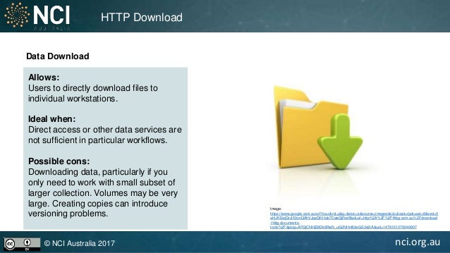 How to use NCI's national repository of big spatial data collections