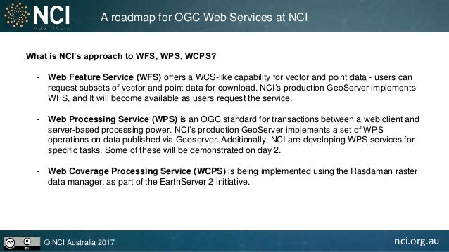 How to use NCI's national repository of big spatial data collections