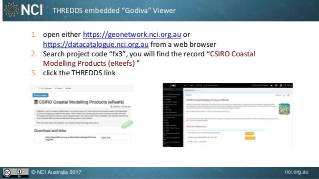 How to use NCI's national repository of big spatial data collections