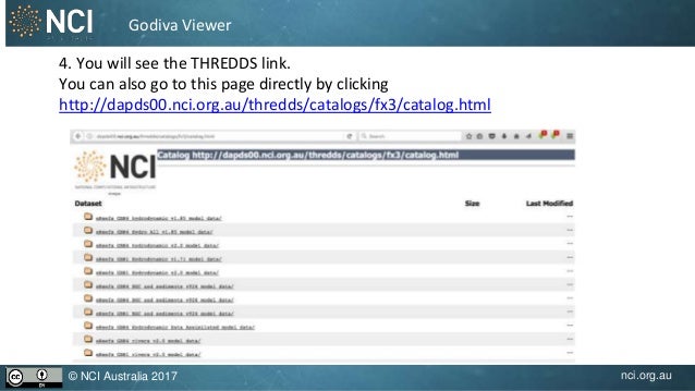 How to use NCI's national repository of big spatial data collections