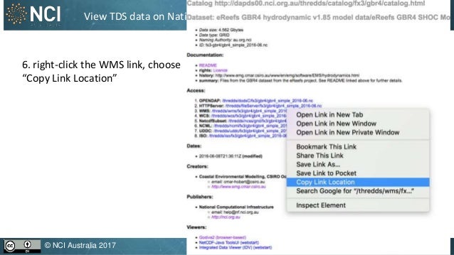 How to use NCI's national repository of big spatial data collections