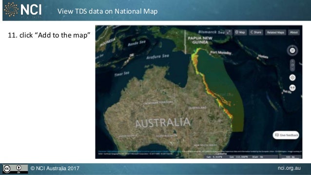 How to use NCI's national repository of big spatial data collections