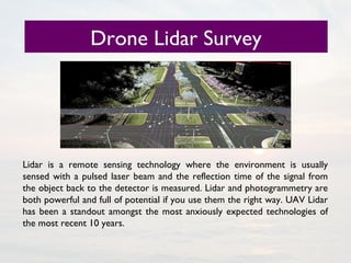 LiDAR Mapping in India | PPT