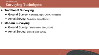 UAV/Drone survey and its methodology and applications | PPTX