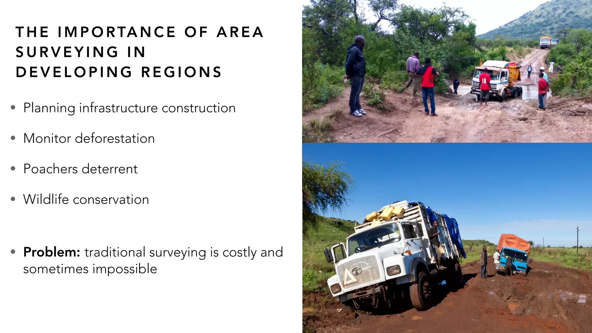 Surveying Areas in Developing Regions Through Context Aware Drone ...