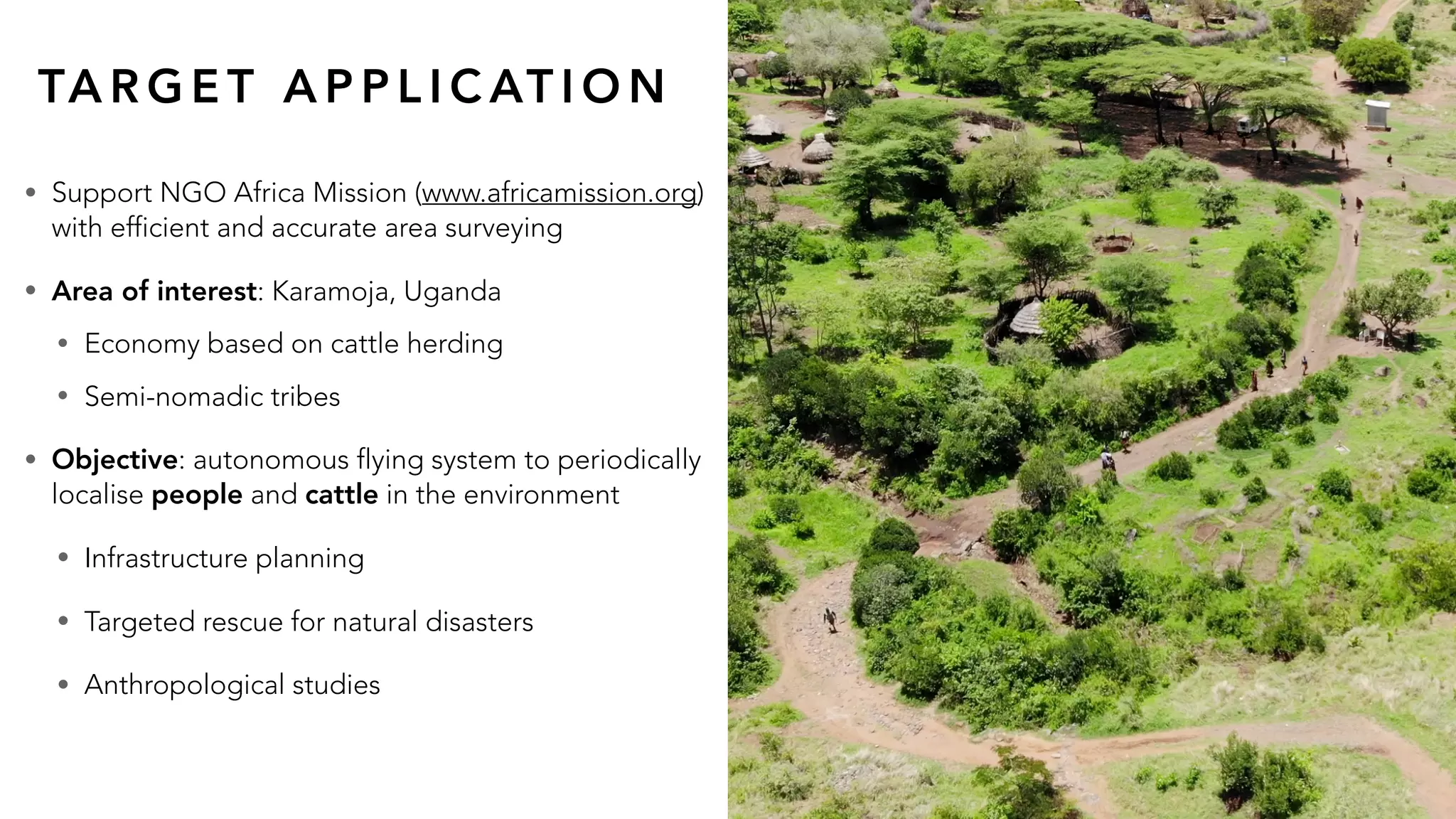 Surveying Areas in Developing Regions Through Context Aware Drone ...