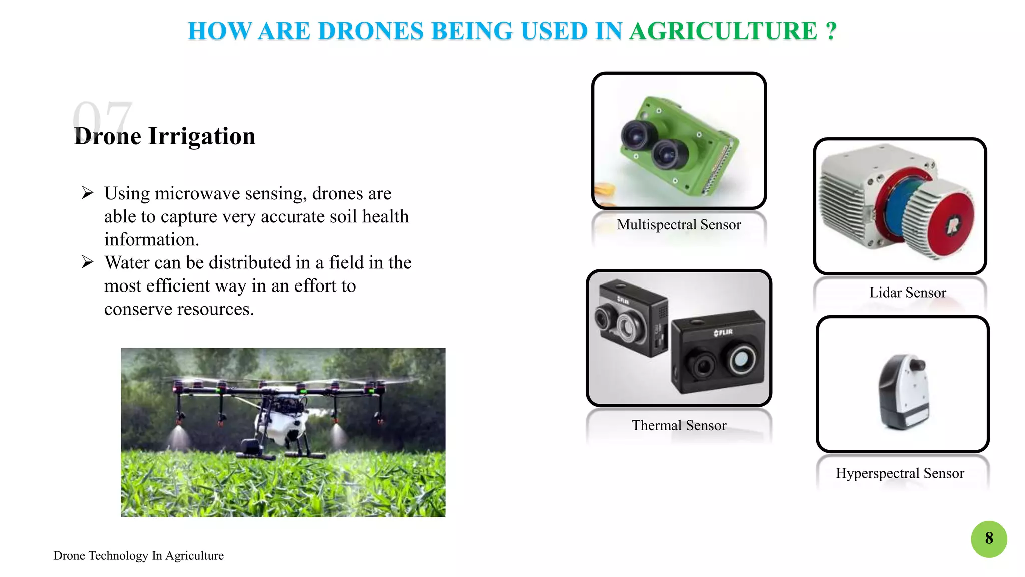 Drone technology in agriculture | PPTX