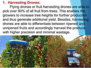 drone technology in agriculture sector in additional income in farmers ...