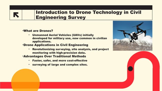 DRONE TECHNOLOGY IN CIVIL ENGINEERING.pptx | Civil Engineering Industry ...