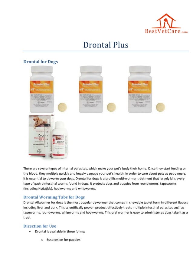 Drontal plus | PDF